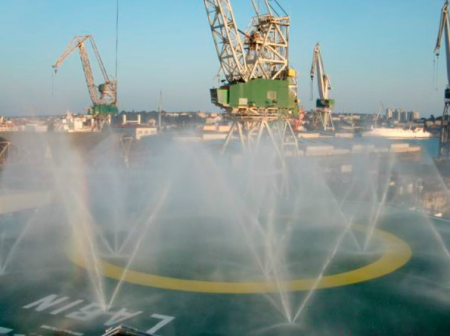 Deck Integrated Fire Fighting System (DIFFS) - Helitecnica