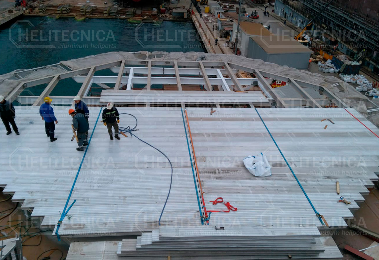 Standard Aludeck ® I HELITECNICA, Aluminum heliports